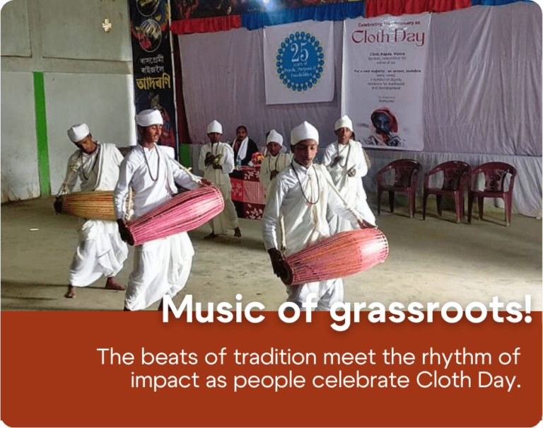 I Am a Piece of Cloth I can be More | Goonj’s Cloth Day 18'th Feb